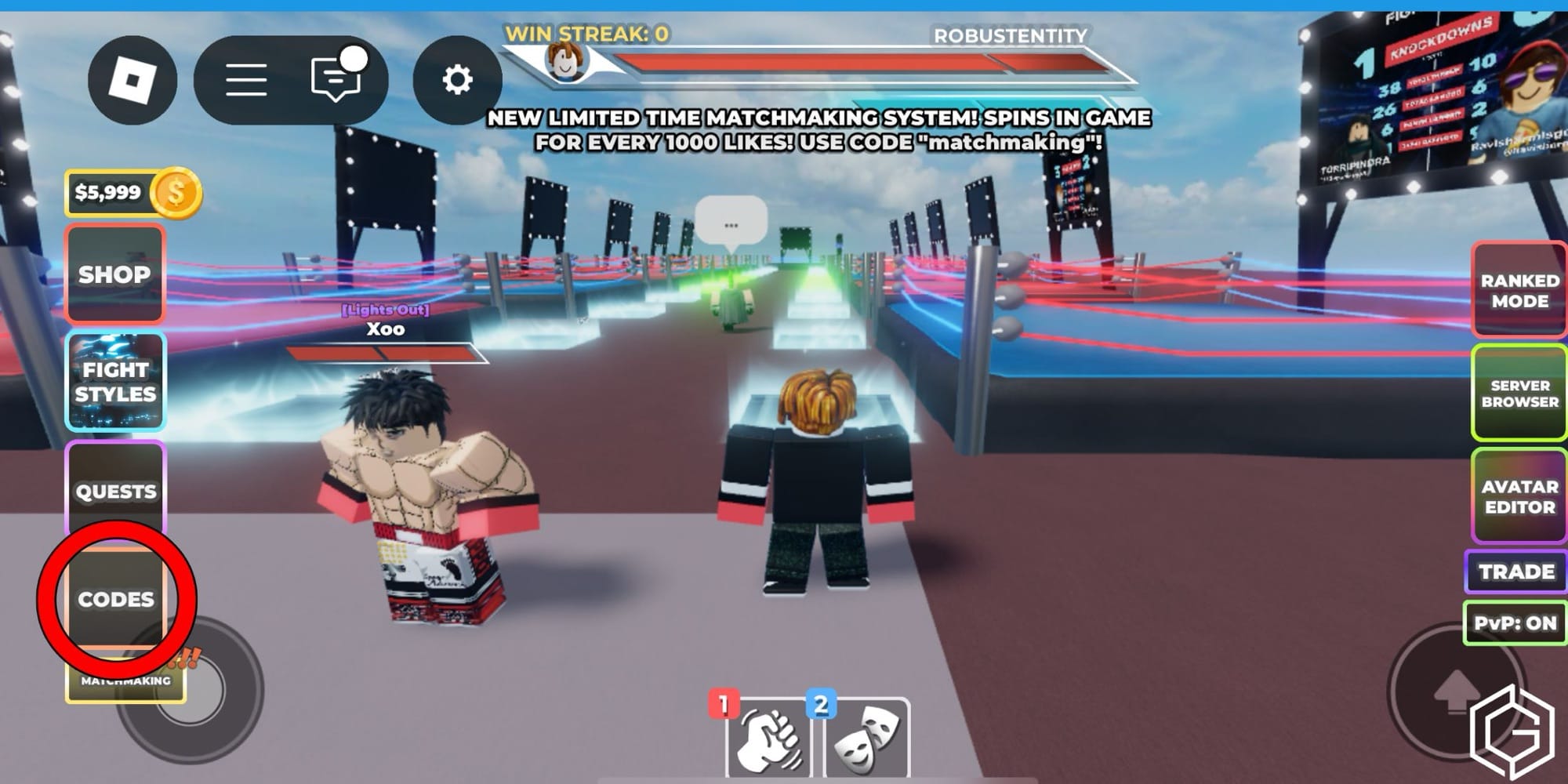 Untitled Boxing Game Codes (May 2026)