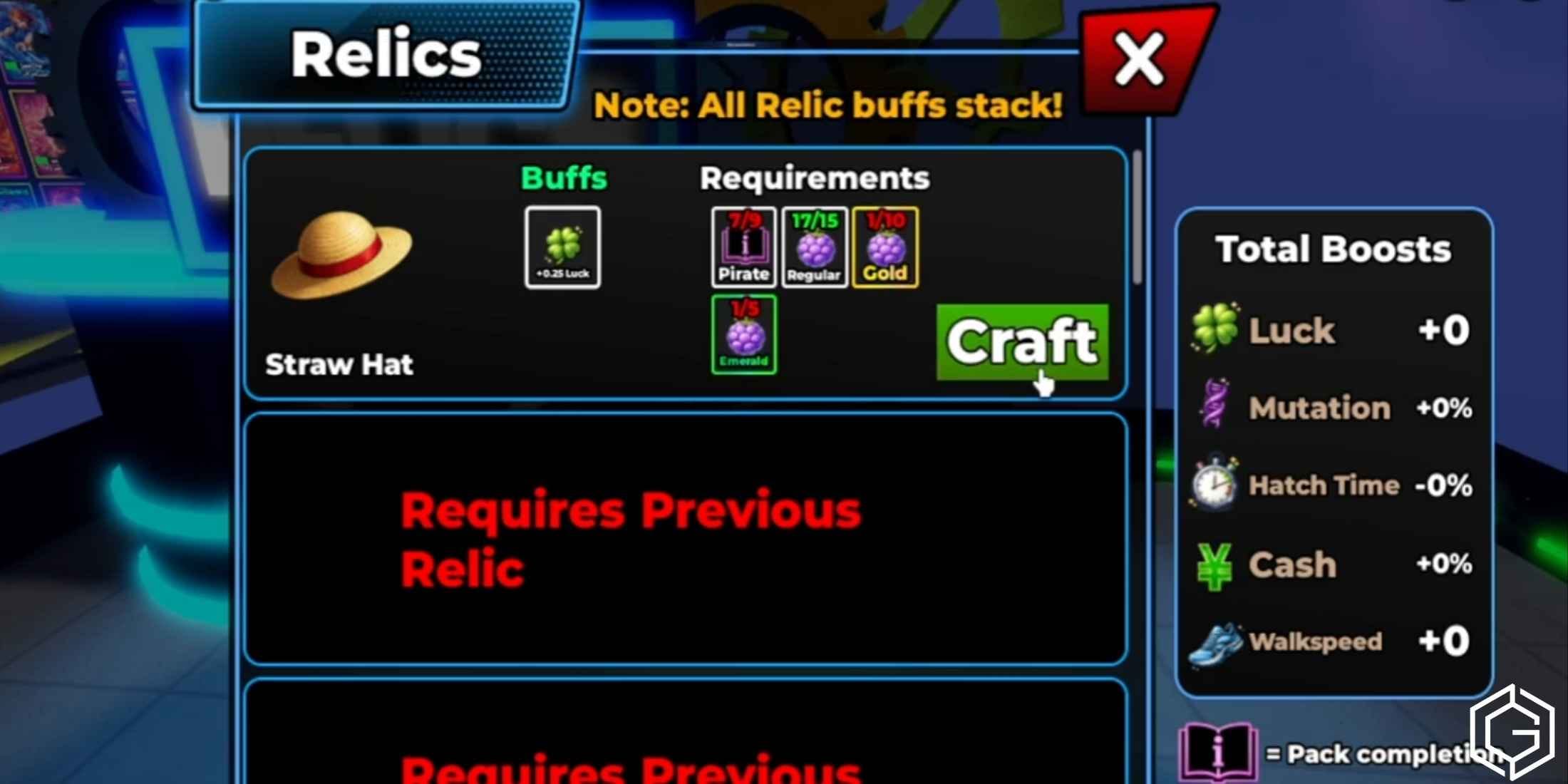 How to Get the Straw Hat Relic in Anime Card Collection